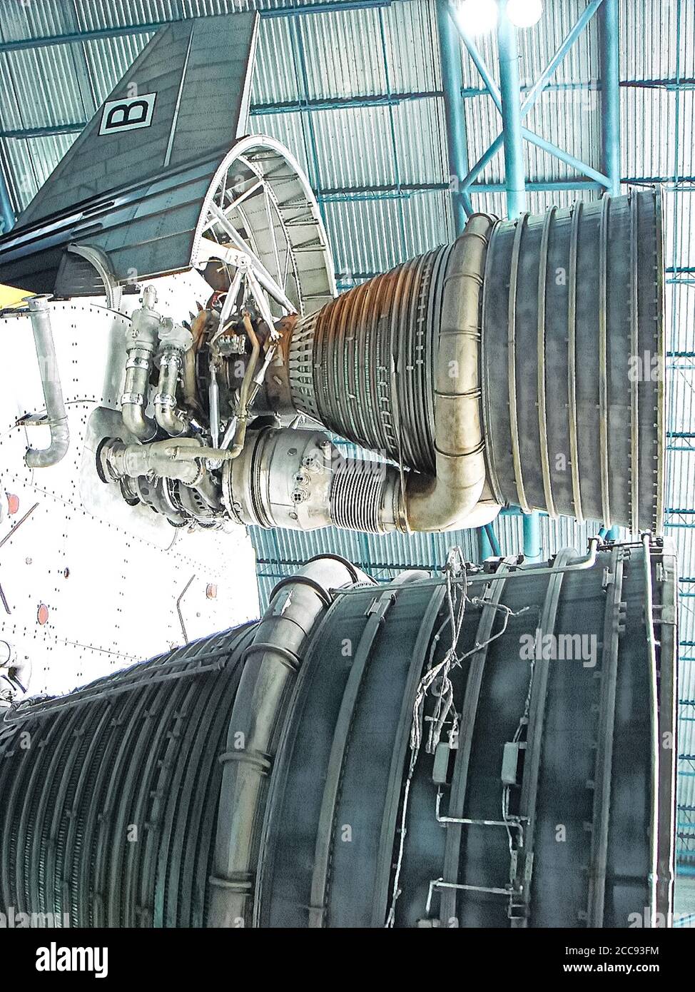 Apollo 11 Engines On Display