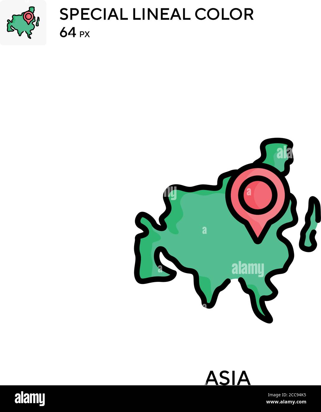 Asian pacific map vector hi-res stock photography and images - Alamy