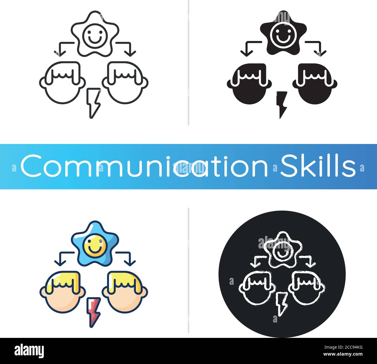 Conflict resolution icon Stock Vector Image & Art - Alamy