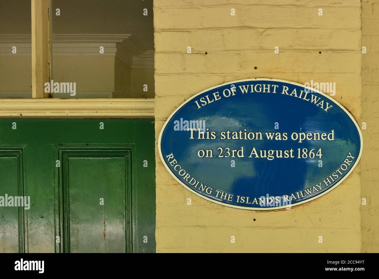 Shanklin station on the Isle of Wight Stock Photo - Alamy