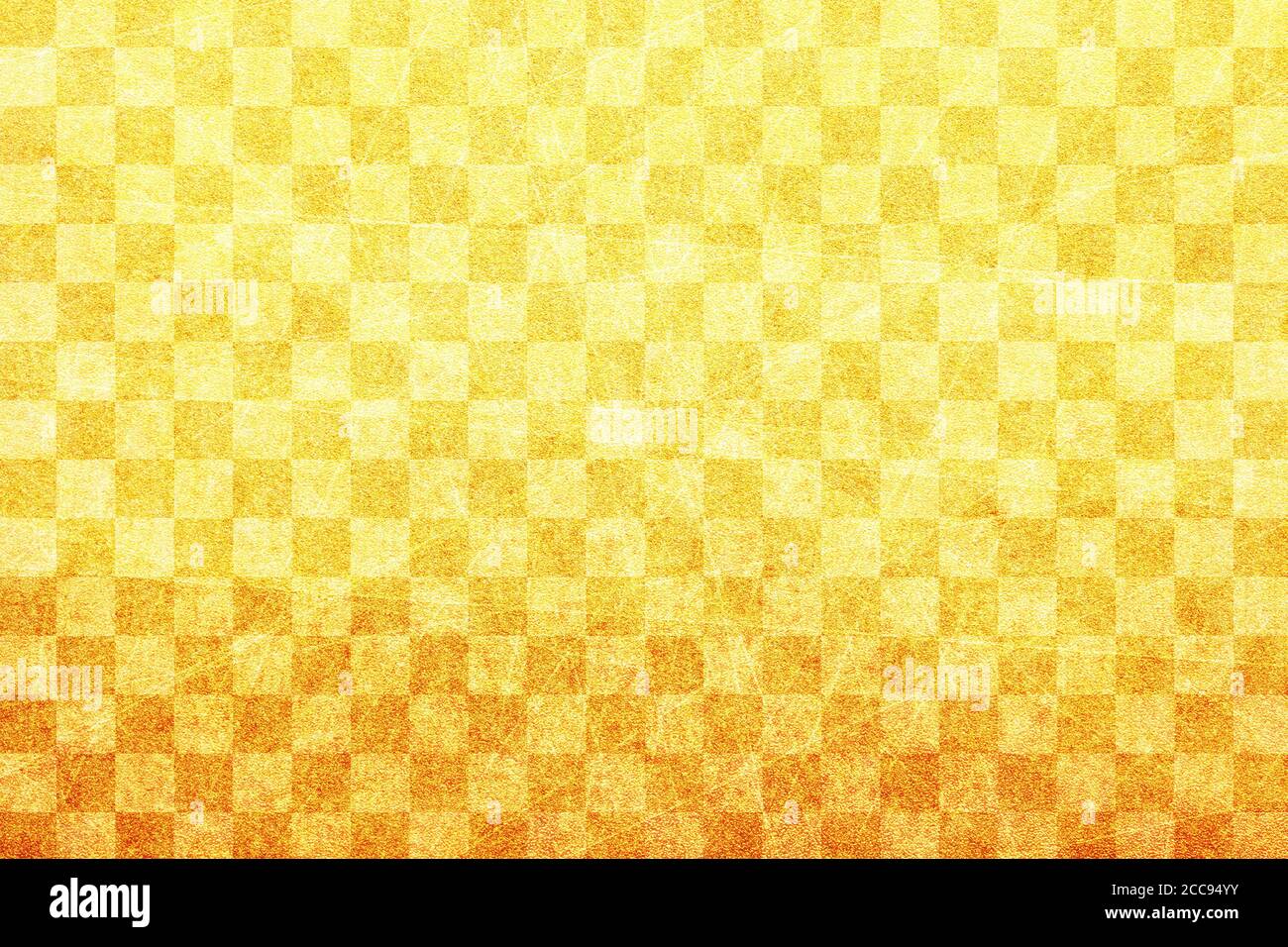 Japanese traditional gold color checkered pattern abstract or geometric ...