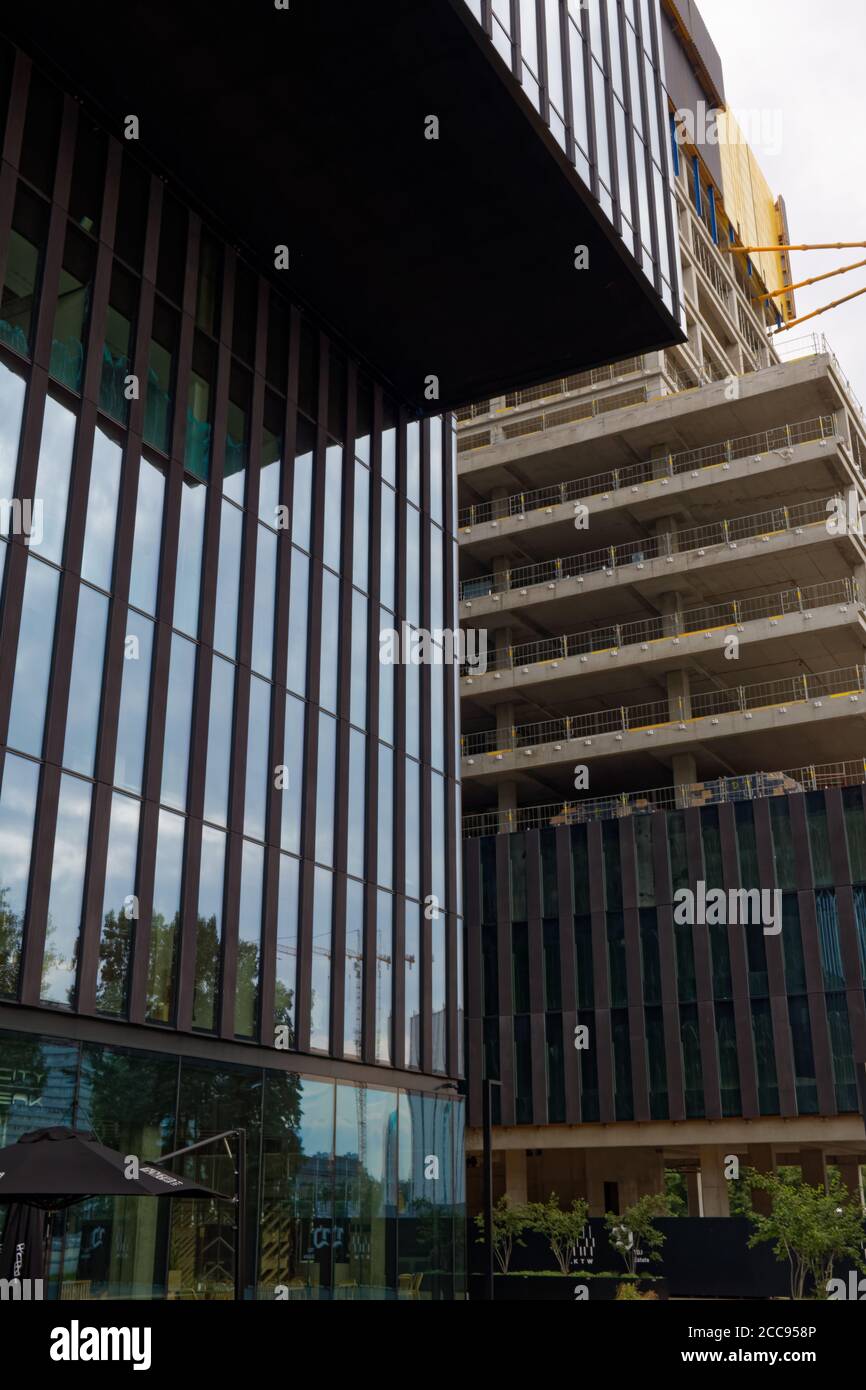 Katowice, construciton site of KTW II office tower Stock Photo - Alamy