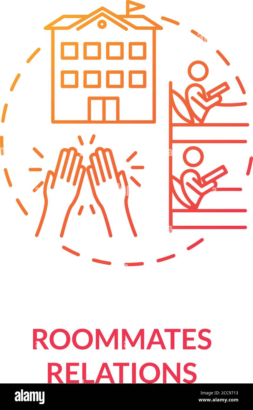 Roommate college Stock Vector Images - Alamy