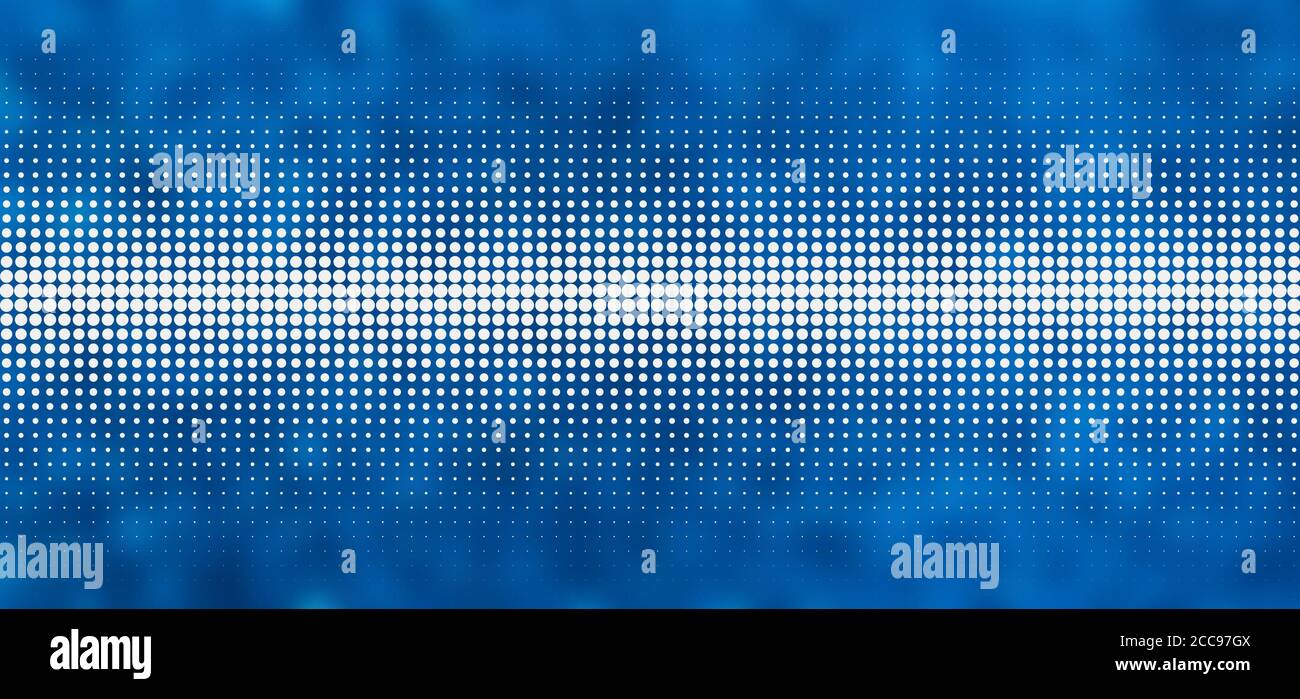 blue background with pattern of dots Stock Photo - Alamy