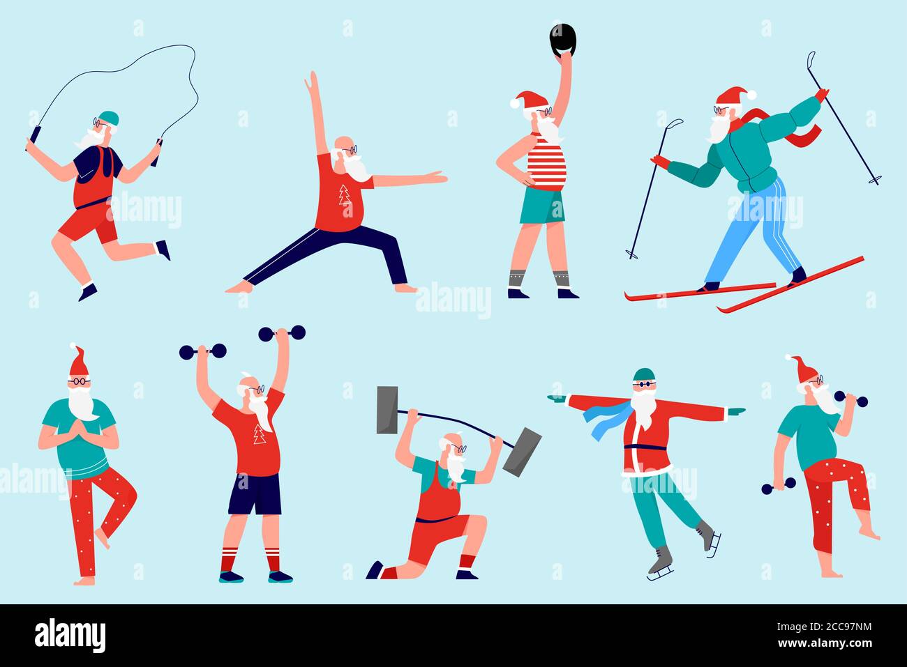 Cartoon workout hi-res stock photography and images - Alamy