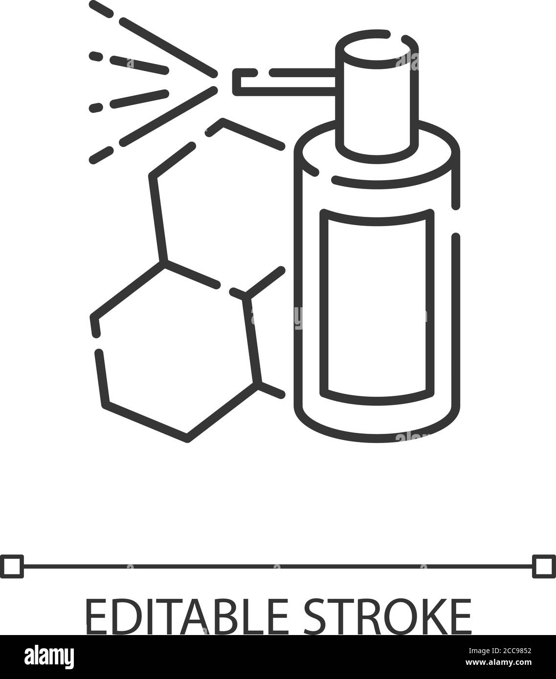 Propolis mouth spray linear icon Stock Vector Image & Art - Alamy