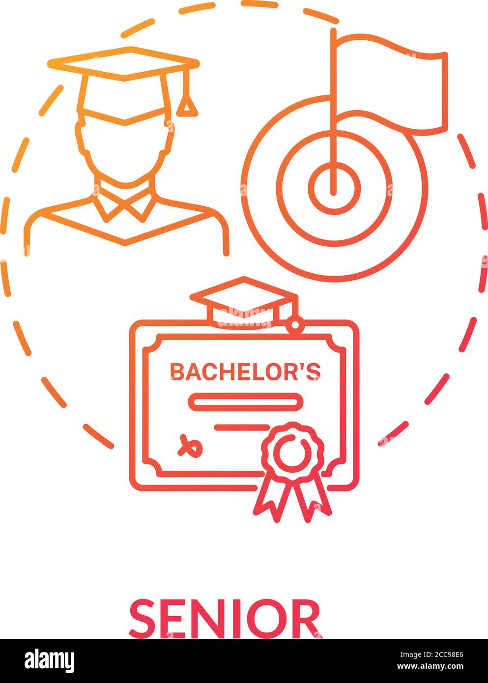 Senior campus Stock Vector Images - Alamy