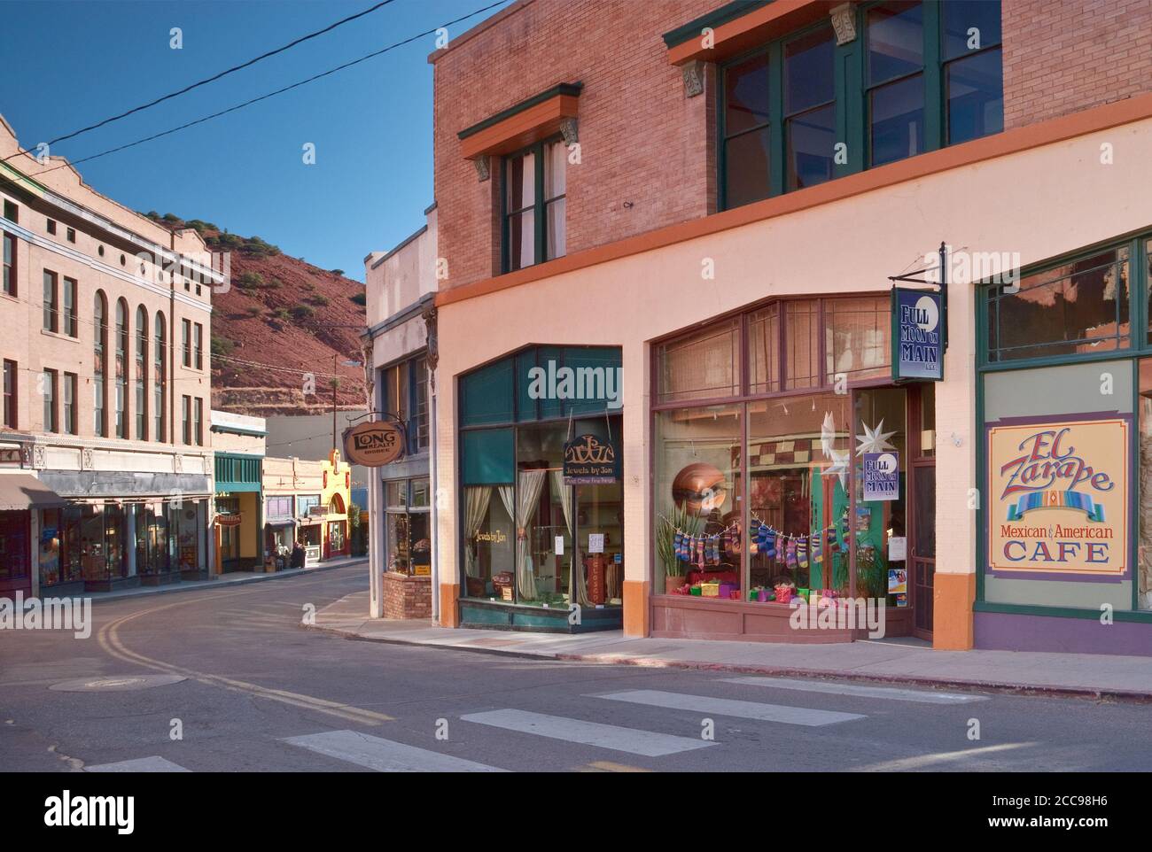 Main Street in Bisbee, Arizona, USA Stock Photo - Alamy