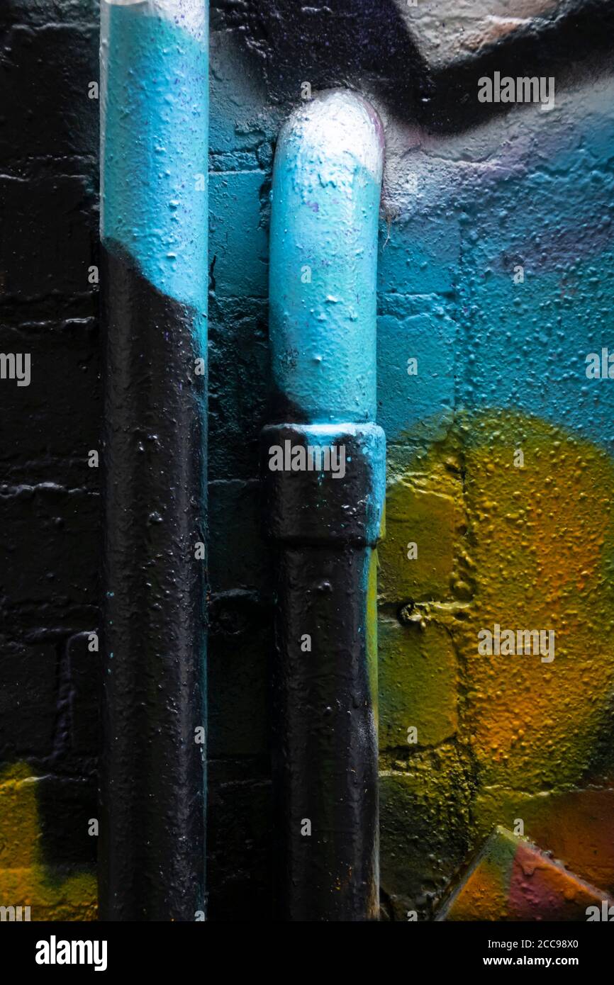 Graffiti pipe hi-res stock photography and images - Alamy