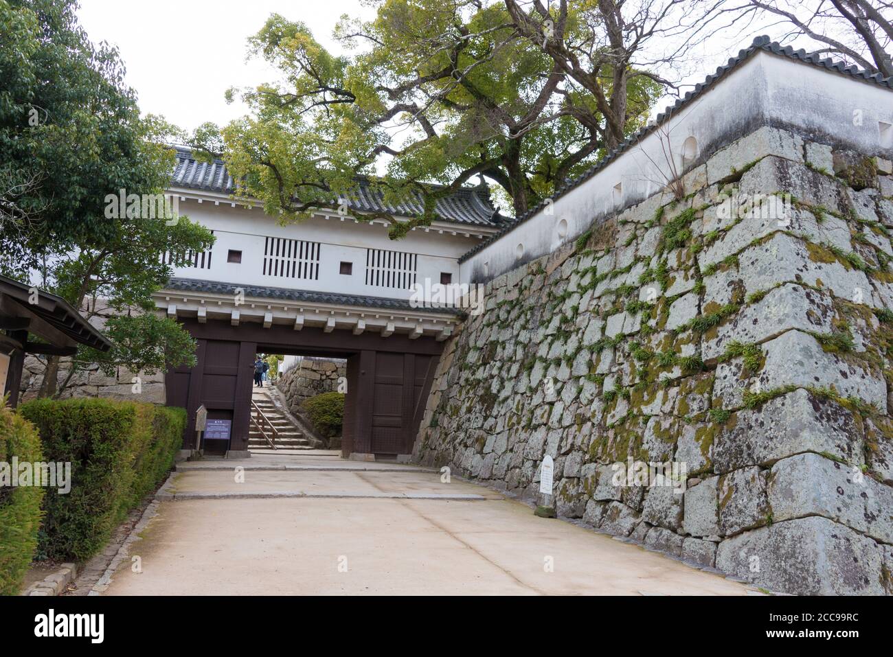 Okayama, Japan - Okayama Castle in Okayama, Japan. The main tower ...