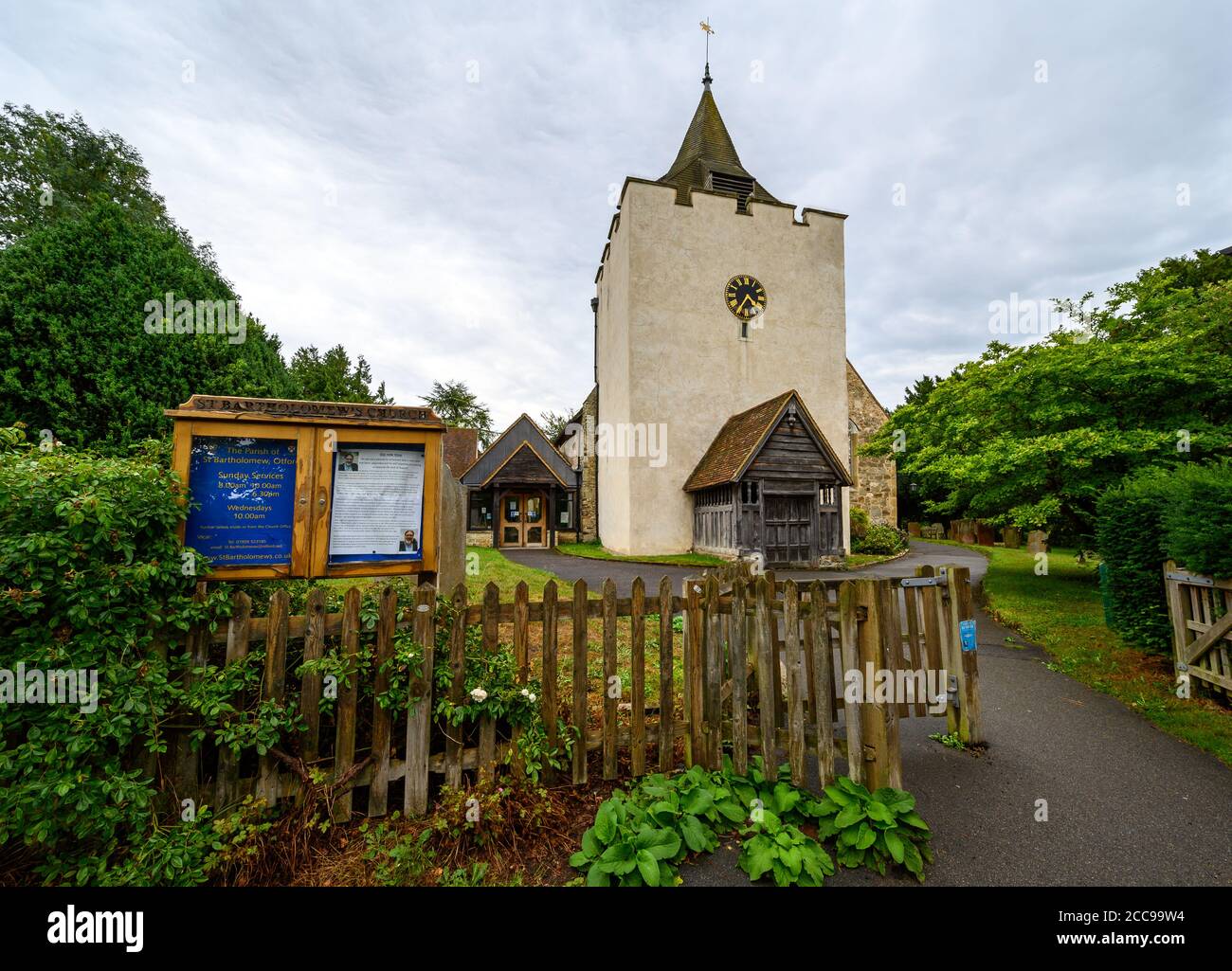 St bartholomew church tower hi-res stock photography and images - Alamy