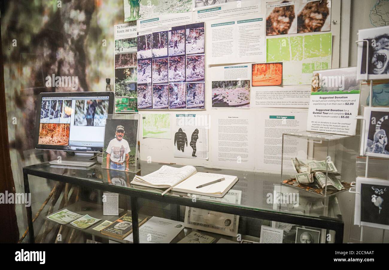 FELTON, CALIFORNIA, UNITED STATES - Aug 30, 2019: An informative ...