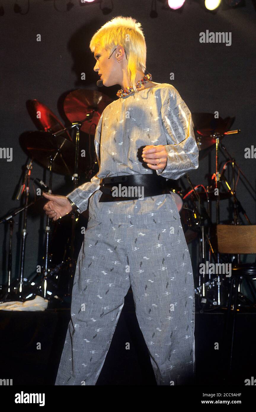 Annabel Lamb live at a concert on her 'The Flame' tour. London, May 15 ...