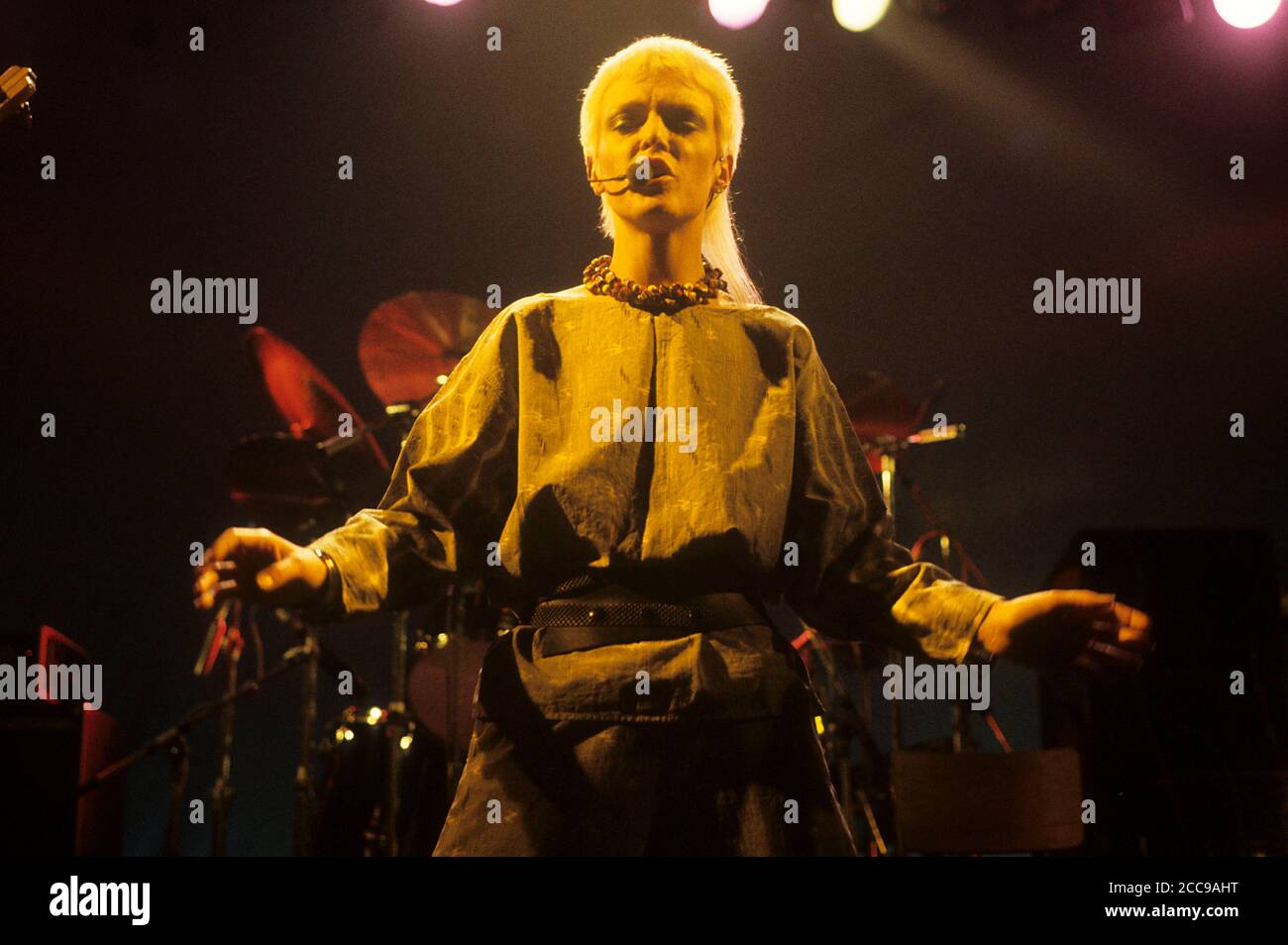 Annabel Lamb live at a concert on her 'The Flame' tour. London, May 15 ...