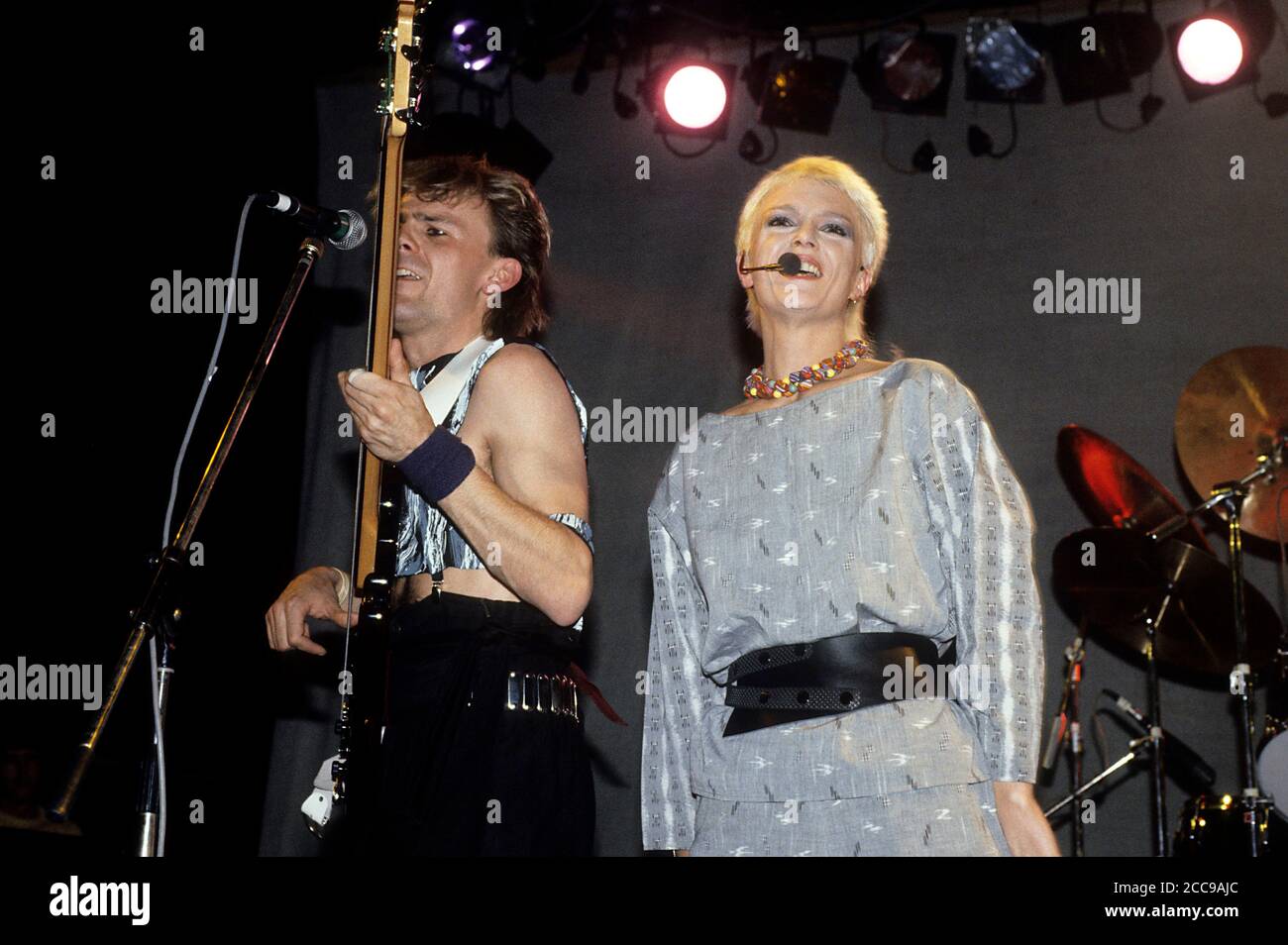 Annabel Lamb live at a concert on her 'The Flame' tour. London, May 15 ...