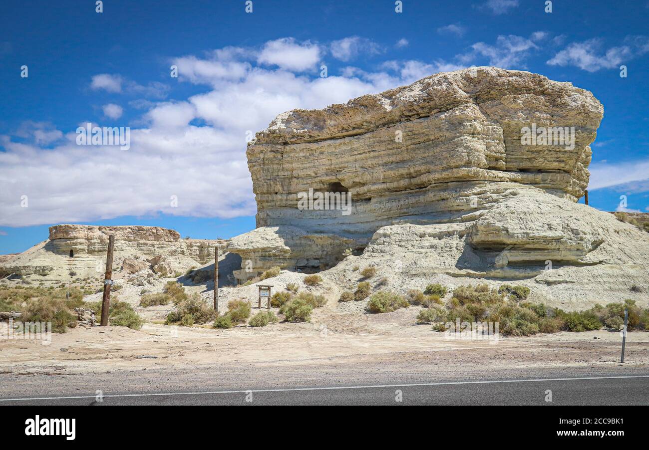 SHOSHONE, CALIFORNIA, UNITED STATES - Mar 20, 2019: The Castle In Clay ...