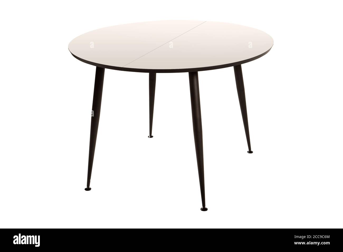 Dining table side view Cut Out Stock Images & Pictures - Alamy