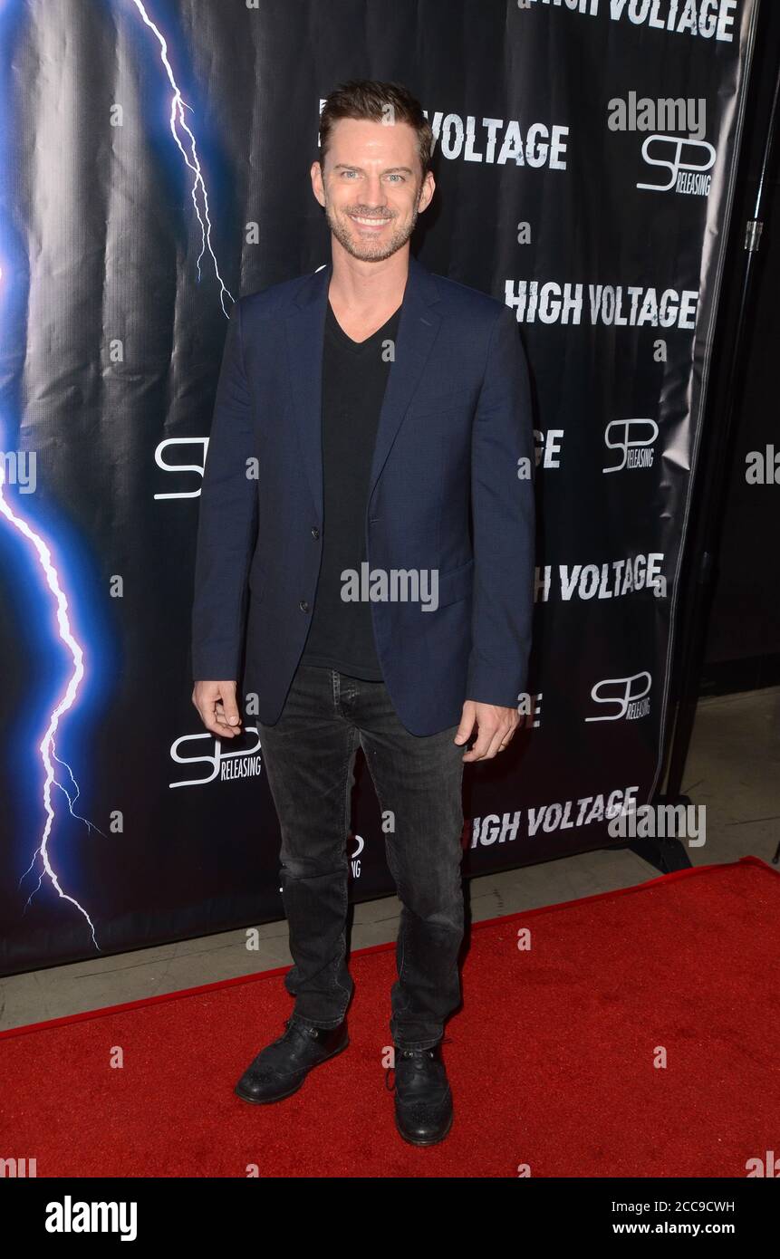 LOS ANGELES - OCT 16: R. Brandon Johnson at the High Voltage Los ...