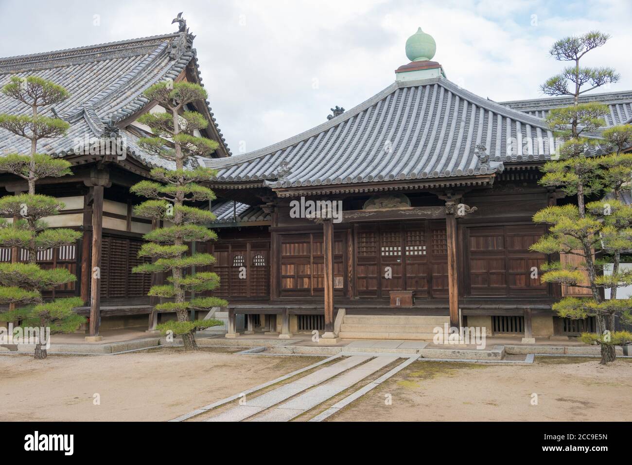 Okayama, Japan - Kanryuji Temple in Kurashiki, Okayama, Japan. The ...