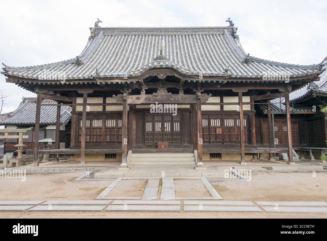Okayama, Japan - Kanryuji Temple in Kurashiki, Okayama, Japan. The ...