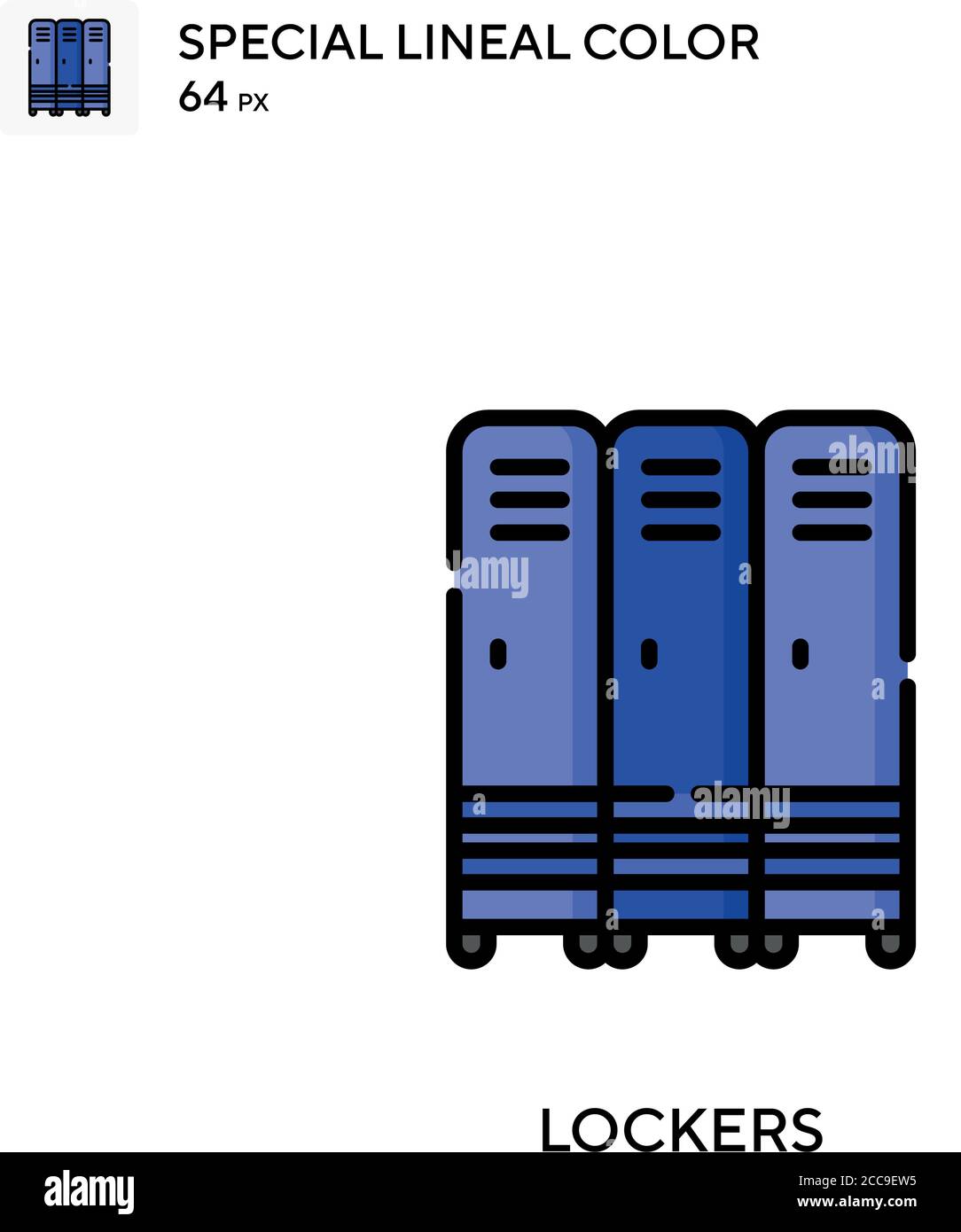 Empty hallway locker lockers school university Cut Out Stock Images ...