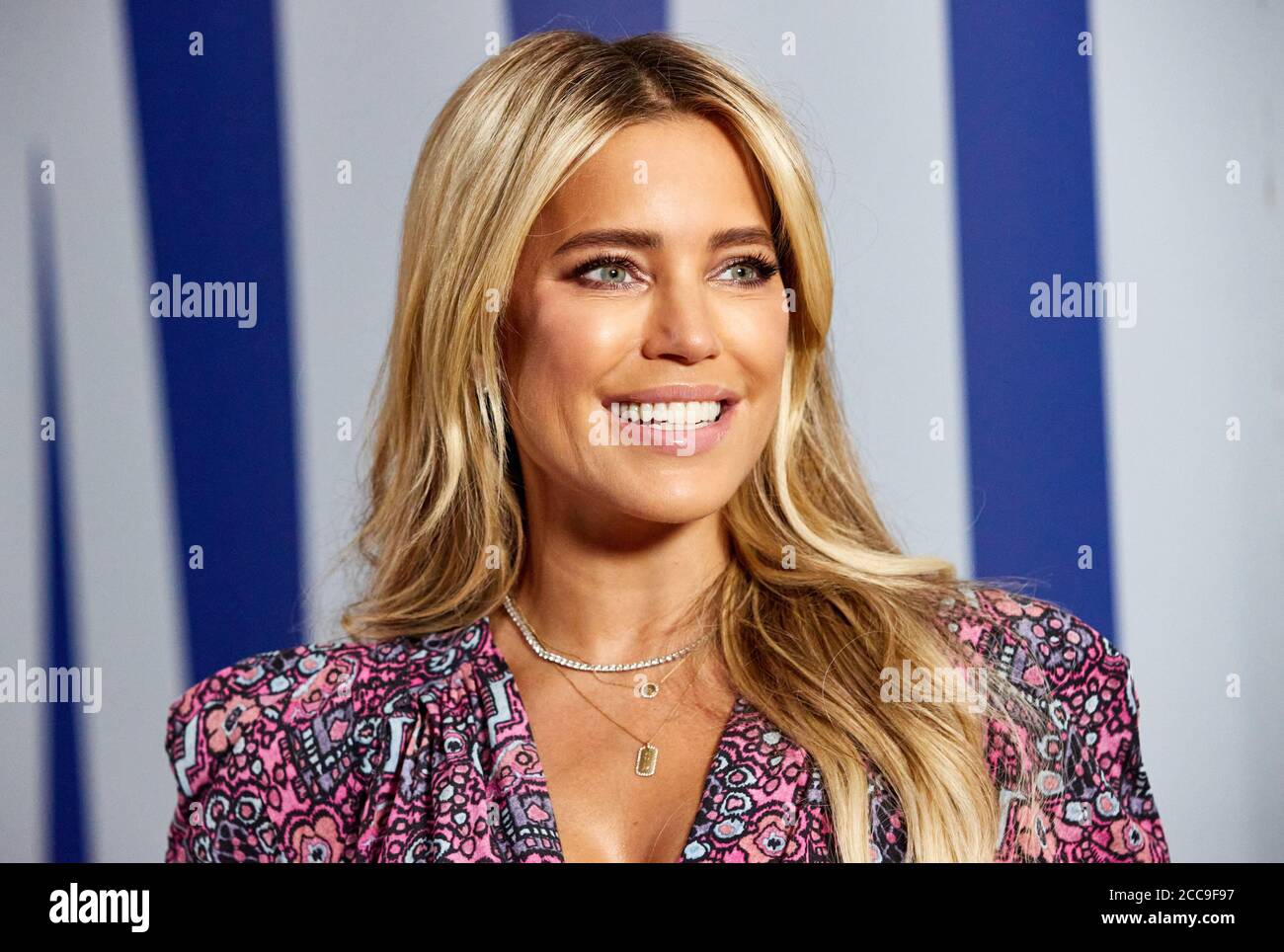 Hamburg, Germany. 20th Aug, 2020. The presenter Sylvie Meis smiles ...
