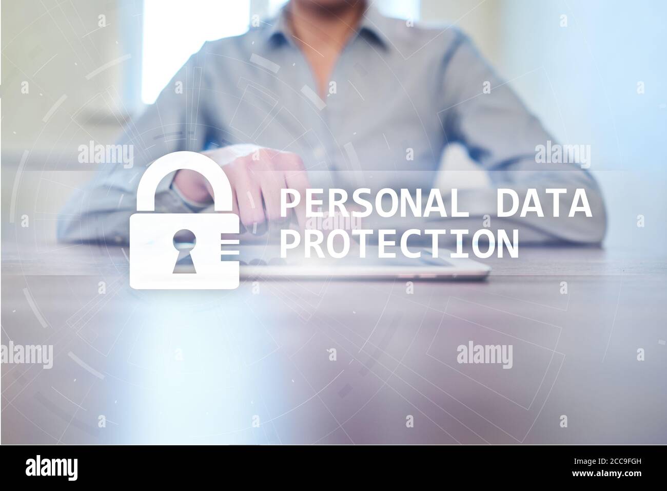 Personal data protection, Cyber security and information privacy. GDPR ...