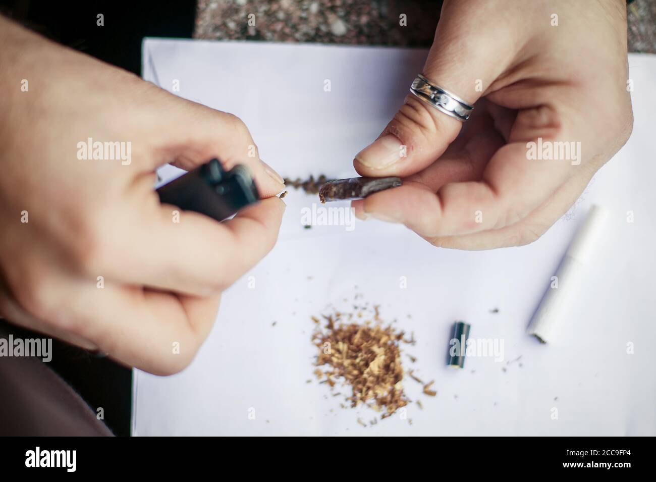 Opium packet hi-res stock photography and images - Alamy