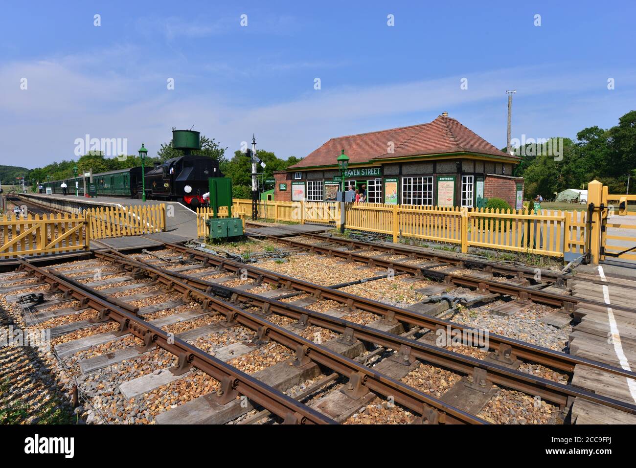 Ivatt class 2 tank locomotive hi-res stock photography and images - Alamy
