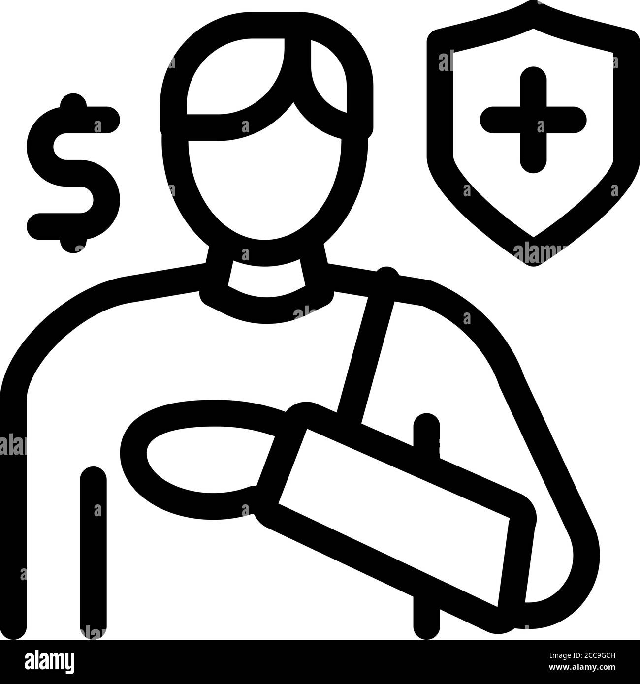 Trauma patient car Stock Vector Images - Alamy