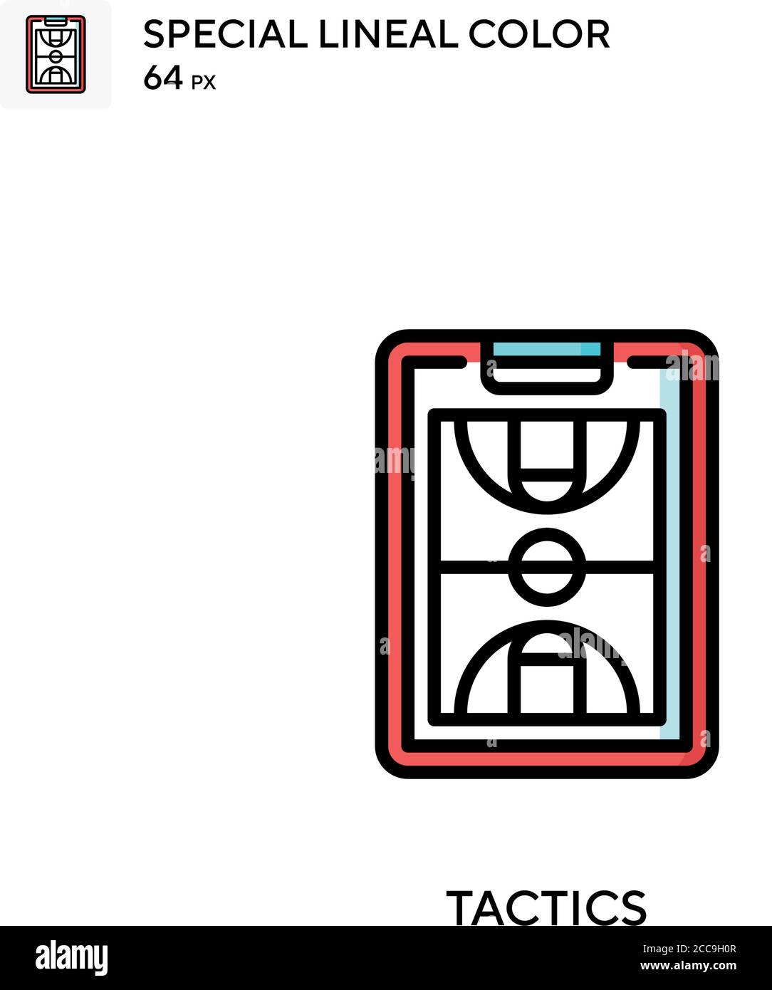 Tactics Special lineal color vector icon. Illustration symbol design ...