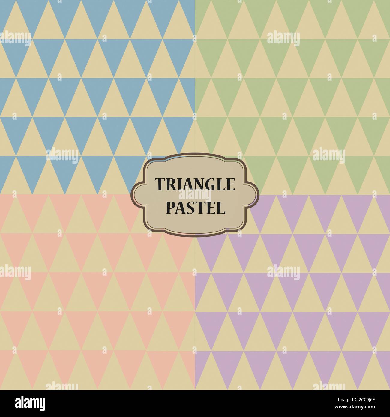 Triangle Pastel wallpaper with green, pink, blue, and purple triangles ...