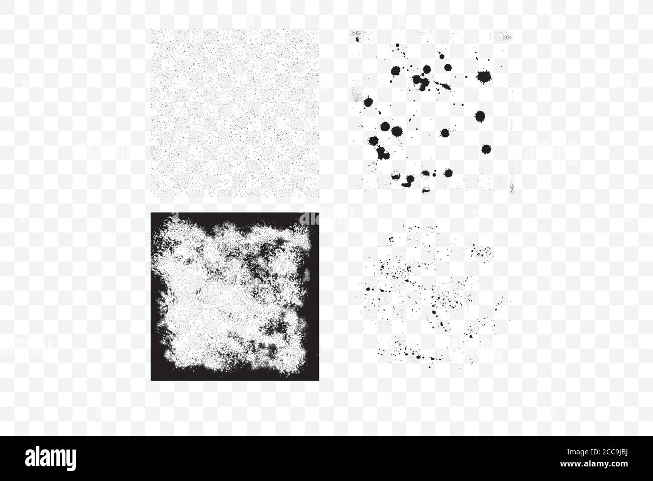 Abstract vector background of urban grunge textures in black and white ...