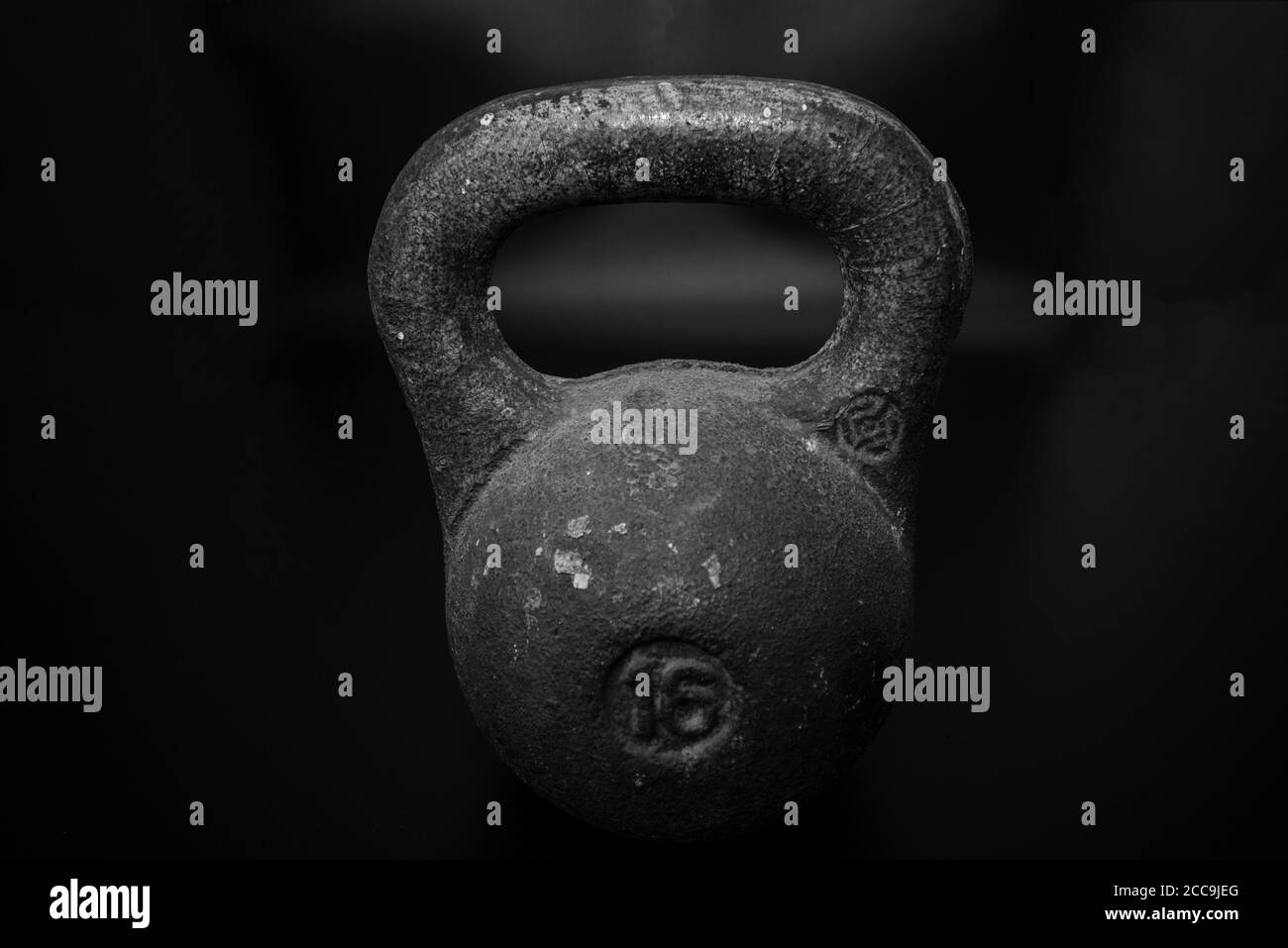 Kettlebell Black and White Stock Photos & Images - Alamy