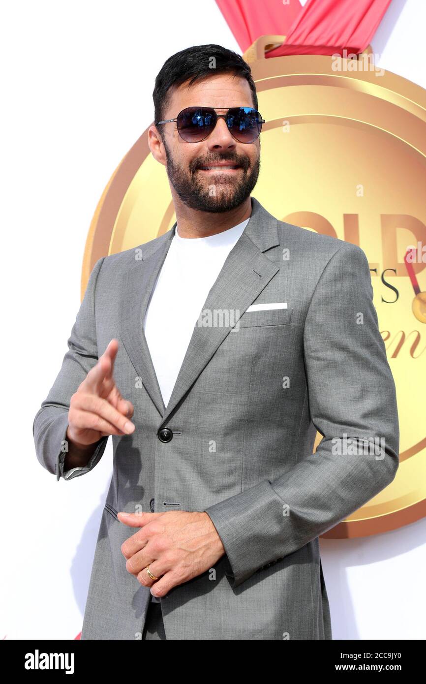 LOS ANGELES - JAN 6: Ricky Martin at the GOLD MEETS GOLDEN: The 5th ...