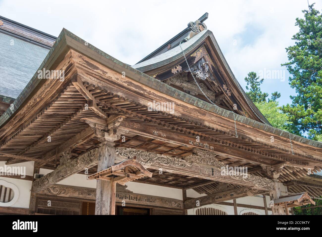 Iwate, Japan - Chusonji Temple in Hiraizumi, Iwate, Japan. Chusonji ...