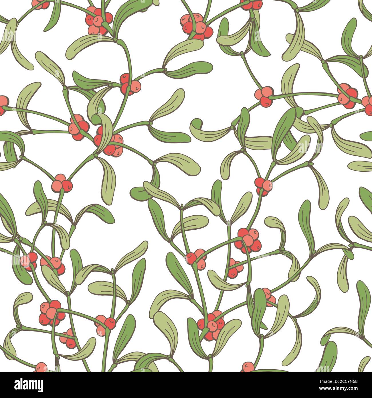 Mistletoe Pattern
