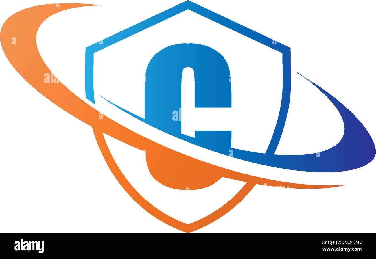 Letter circle icon logo concept template Stock Vector Image & Art - Alamy