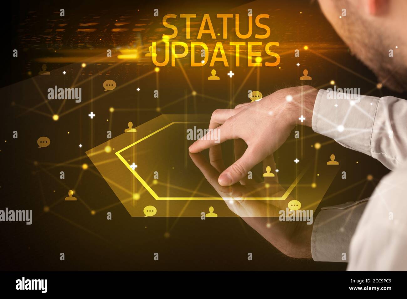 Navigating social networking with STATUS UPDATES inscription, new media ...