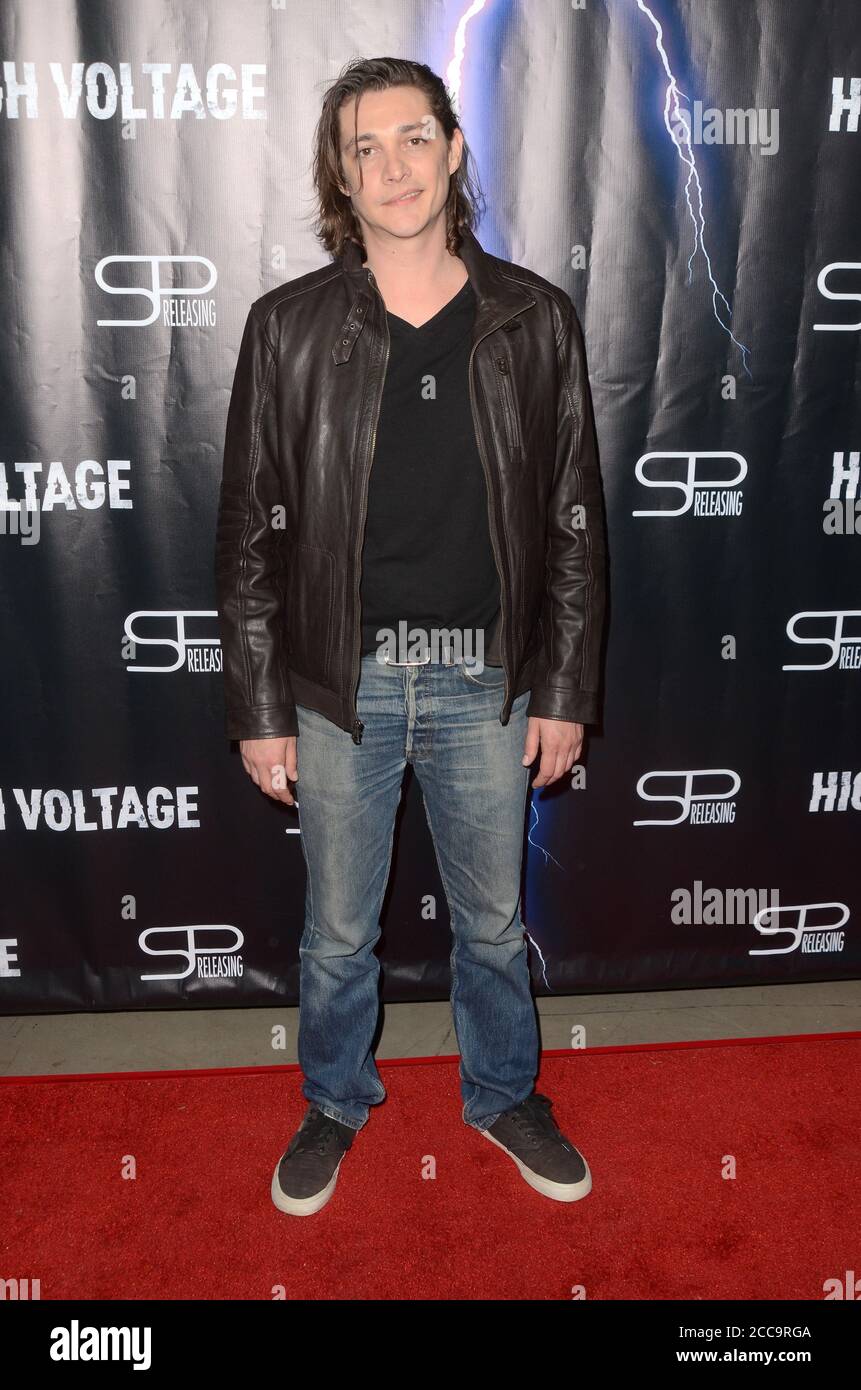 LOS ANGELES - OCT 16: Ryan Donowho at the High Voltage Los Angeles Red ...