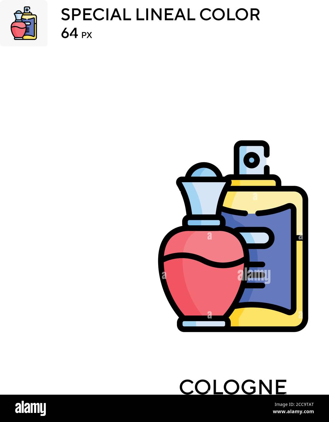 Cologne Special lineal color vector icon. Illustration symbol design ...