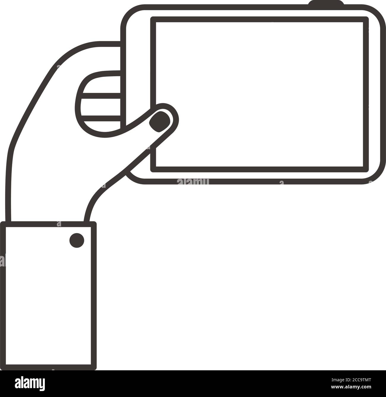 Hand horizontally Stock Vector Images - Alamy