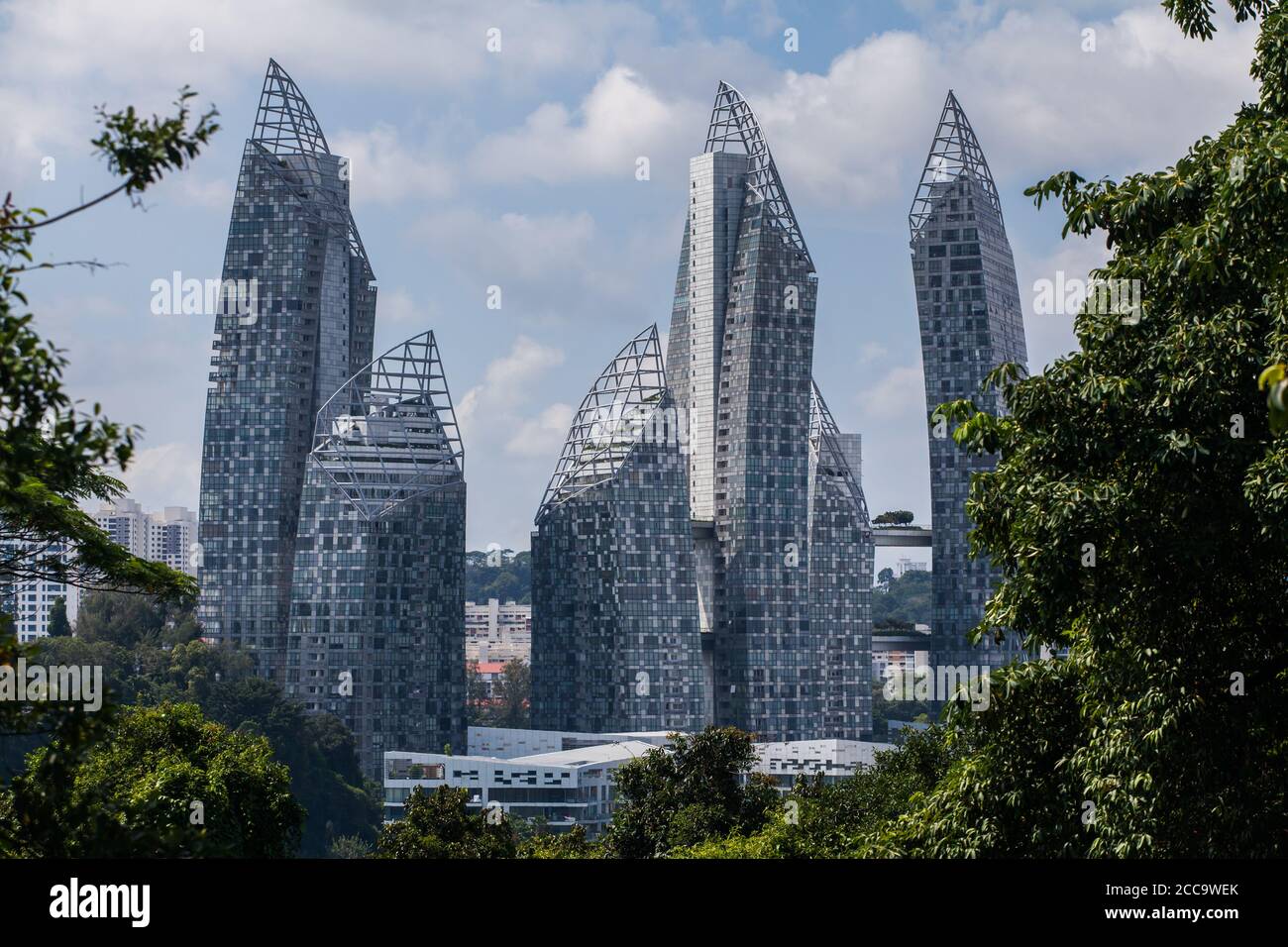 Architecture of Reflections at Keppel Bay offers a magnificent scenery ...