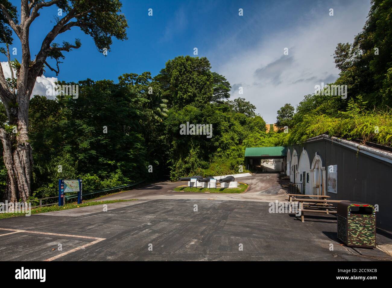 Fort Siloso Square, Sentosa, Singapore Stock Photo - Alamy