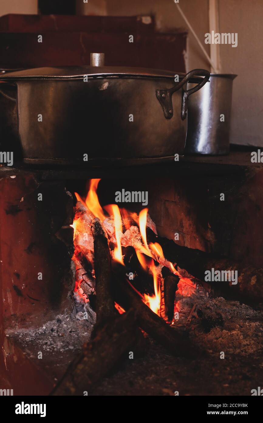 Antique wood burning oven hi-res stock photography and images - Alamy