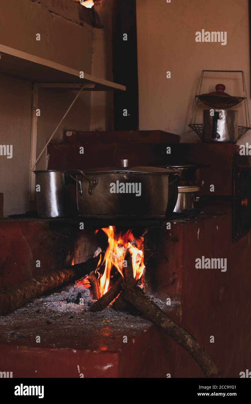 Antique wood burning oven hi-res stock photography and images - Alamy