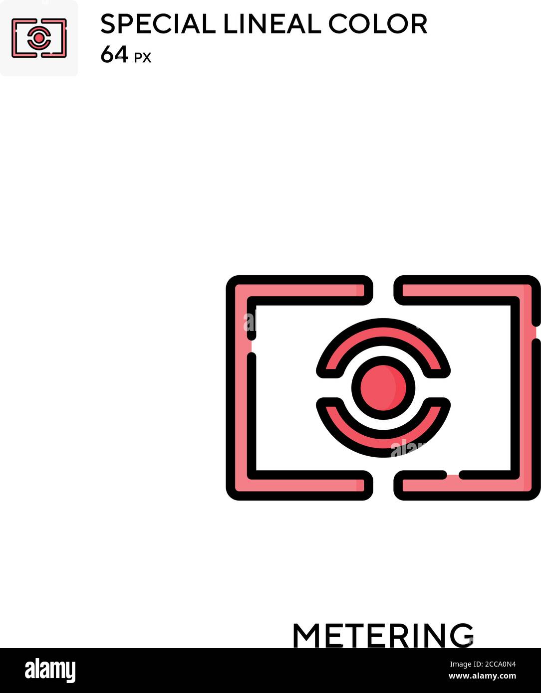 Metering Special lineal color vector icon. Illustration symbol design ...