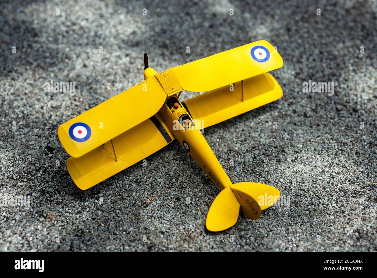 Tiger Moth 1/72 scale model aircraft Stock Photo - Alamy