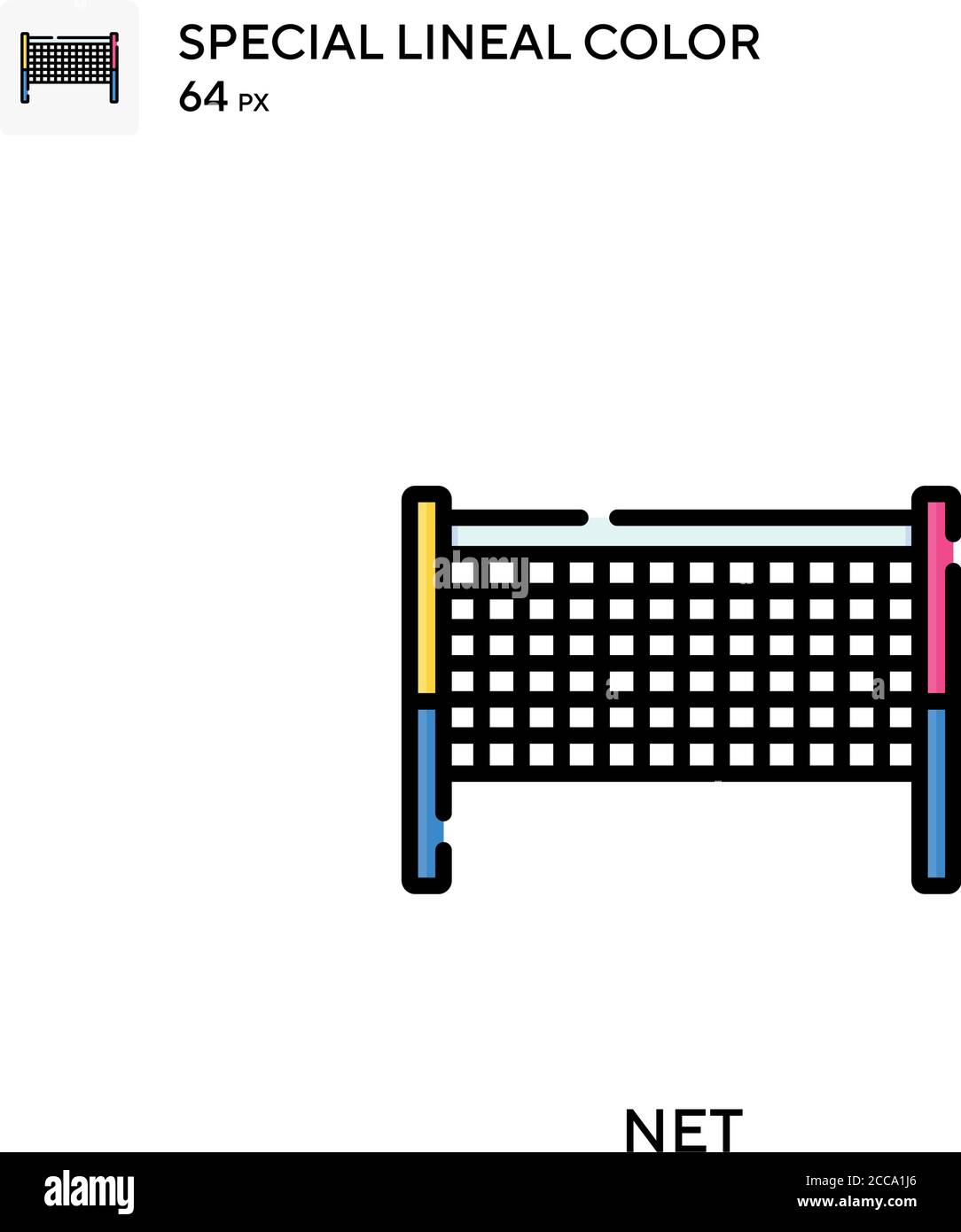 Net Special lineal color vector icon. Illustration symbol design ...