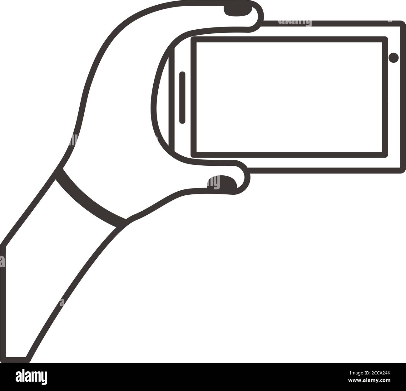 Hand horizontally Stock Vector Images - Alamy